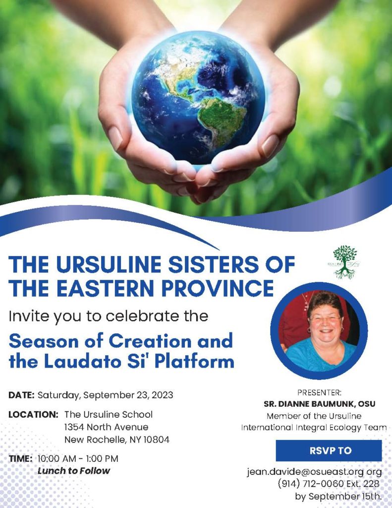 Home - URSULINES of The Eastern Province